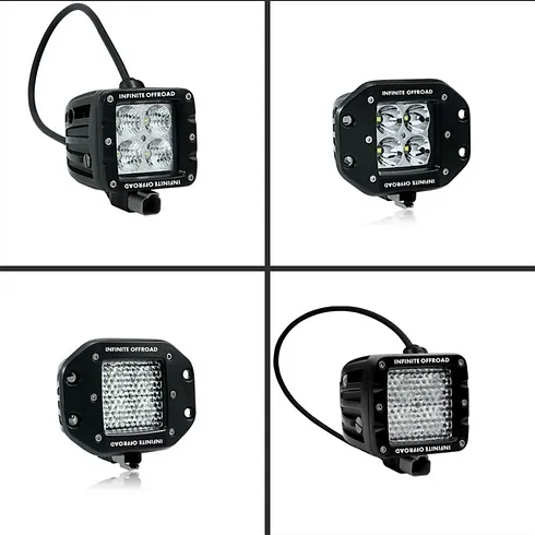 3" 40w High Output Pod Lights | Twin Rigs of the Smokies