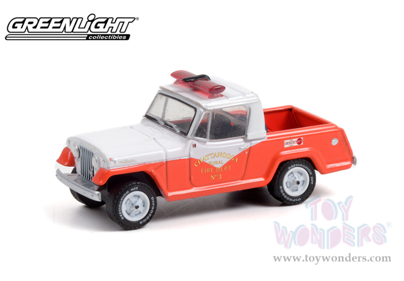 Greenlight - Jeep Jeepster Commando Chattanooga Rural Fire Dept. | Twin ...
